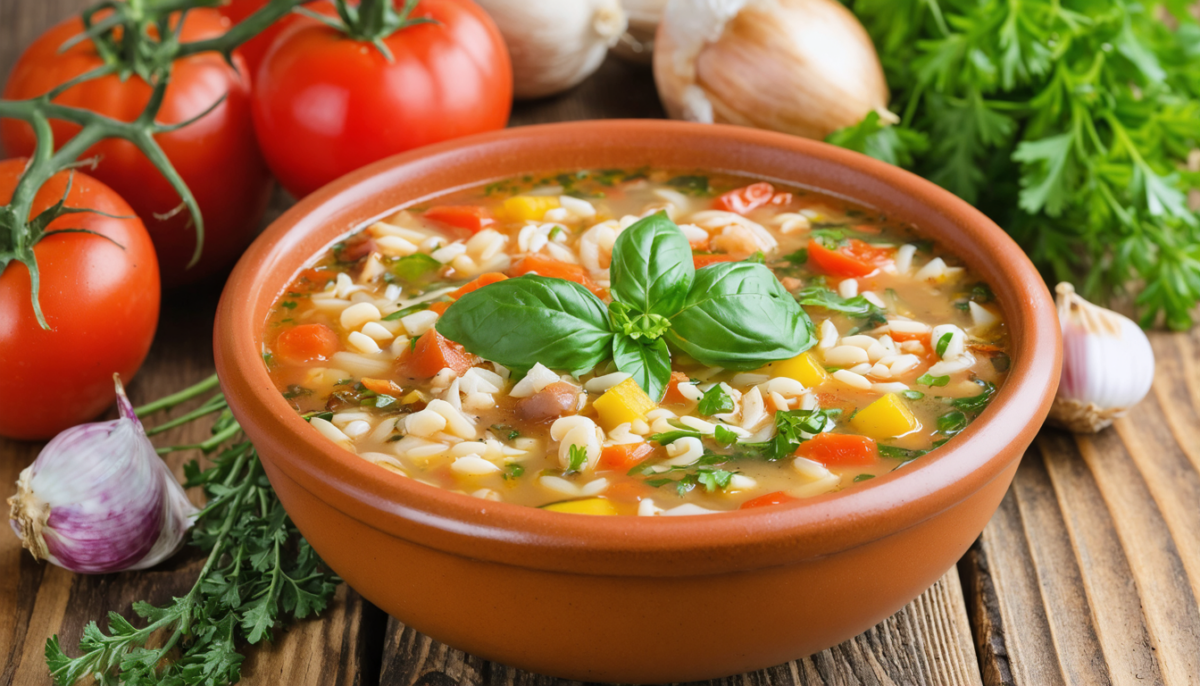 Minestrone express : soupe italienne simple et saine